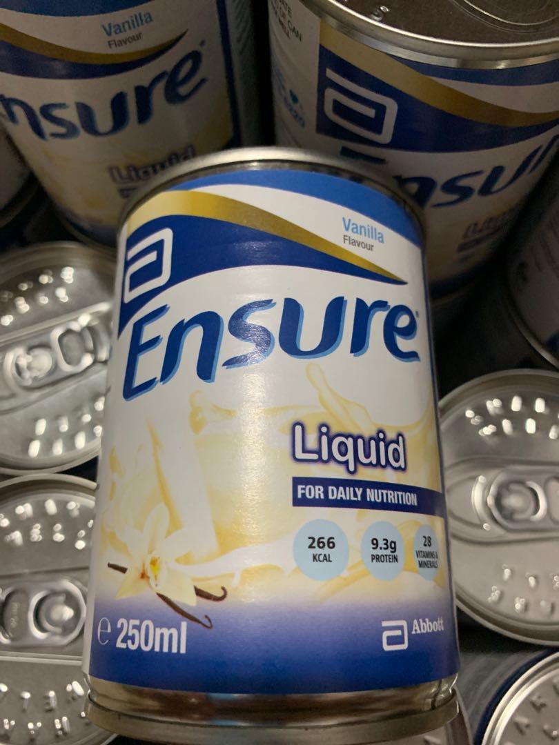 Ensure Liquid Vanillia (19 cans), Health & Nutrition, Health ...
