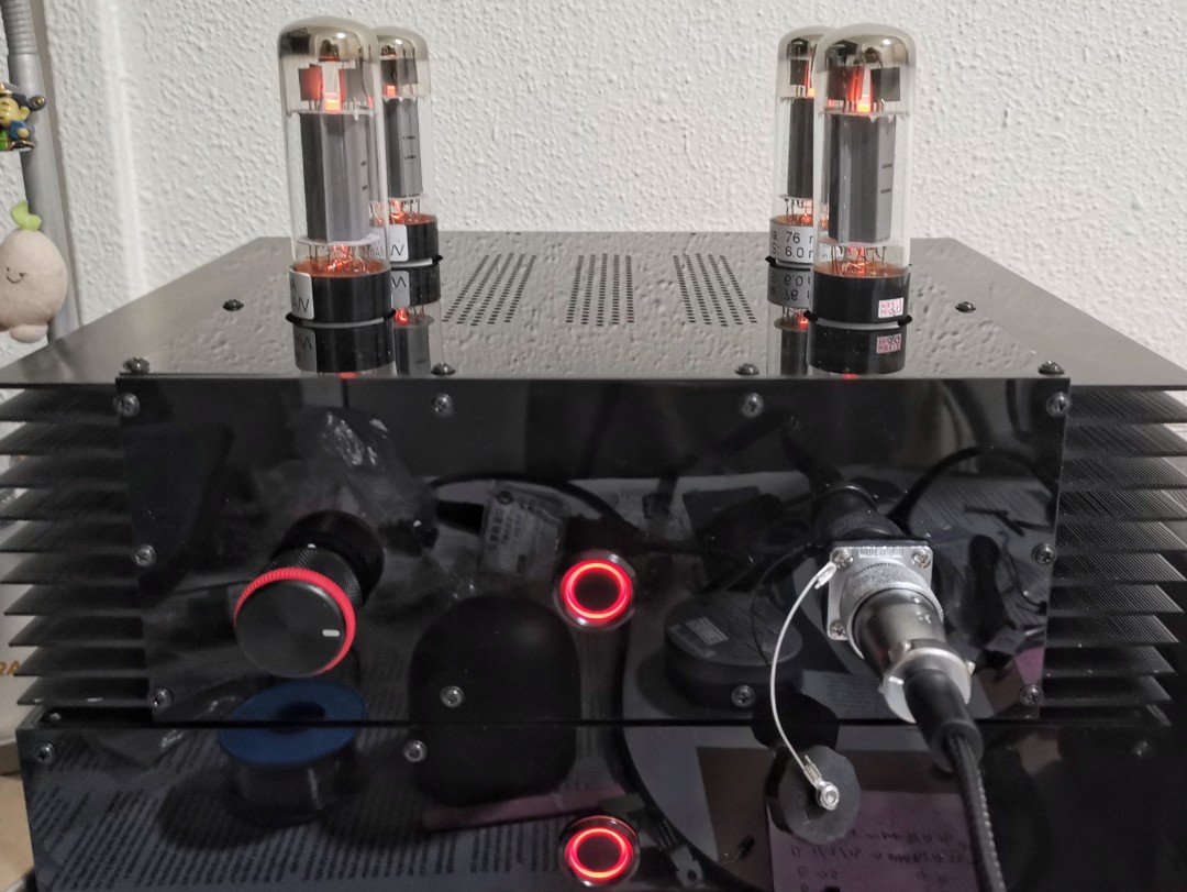 Grounded Grid amplifier for Stax, KGSSHV Carbon and mini T2, Audio ...