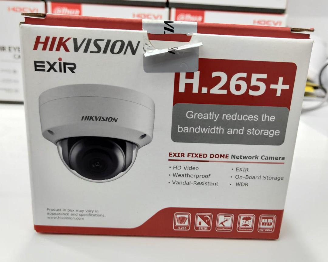HIKVISION EXIR FIXED DOME CAMERA + INSTALLATION, Furniture & Home ...