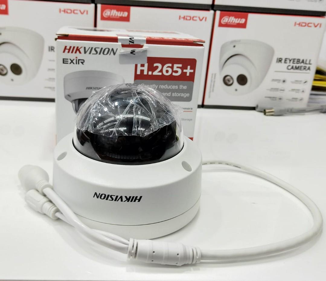 HIKVISION EXIR FIXED DOME CAMERA + INSTALLATION, Furniture & Home ...
