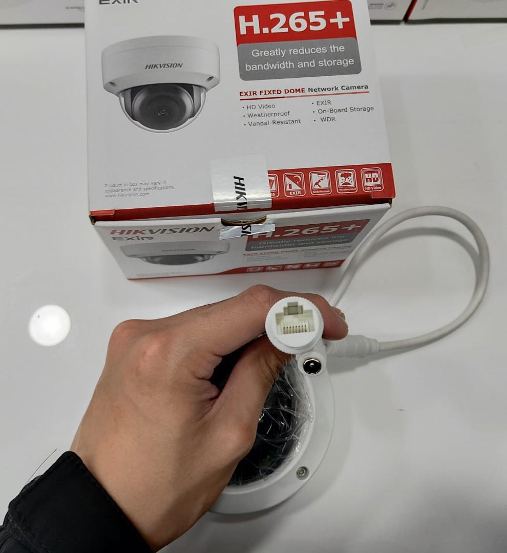 HIKVISION EXIR FIXED DOME CAMERA + INSTALLATION, Furniture & Home ...