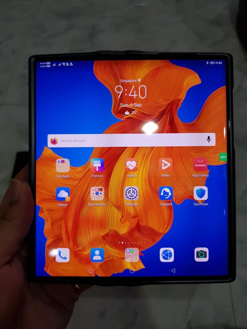 Huawei Mate Xs Singtel Set with Huawei Leather Pouch and Freebuds 3 ...