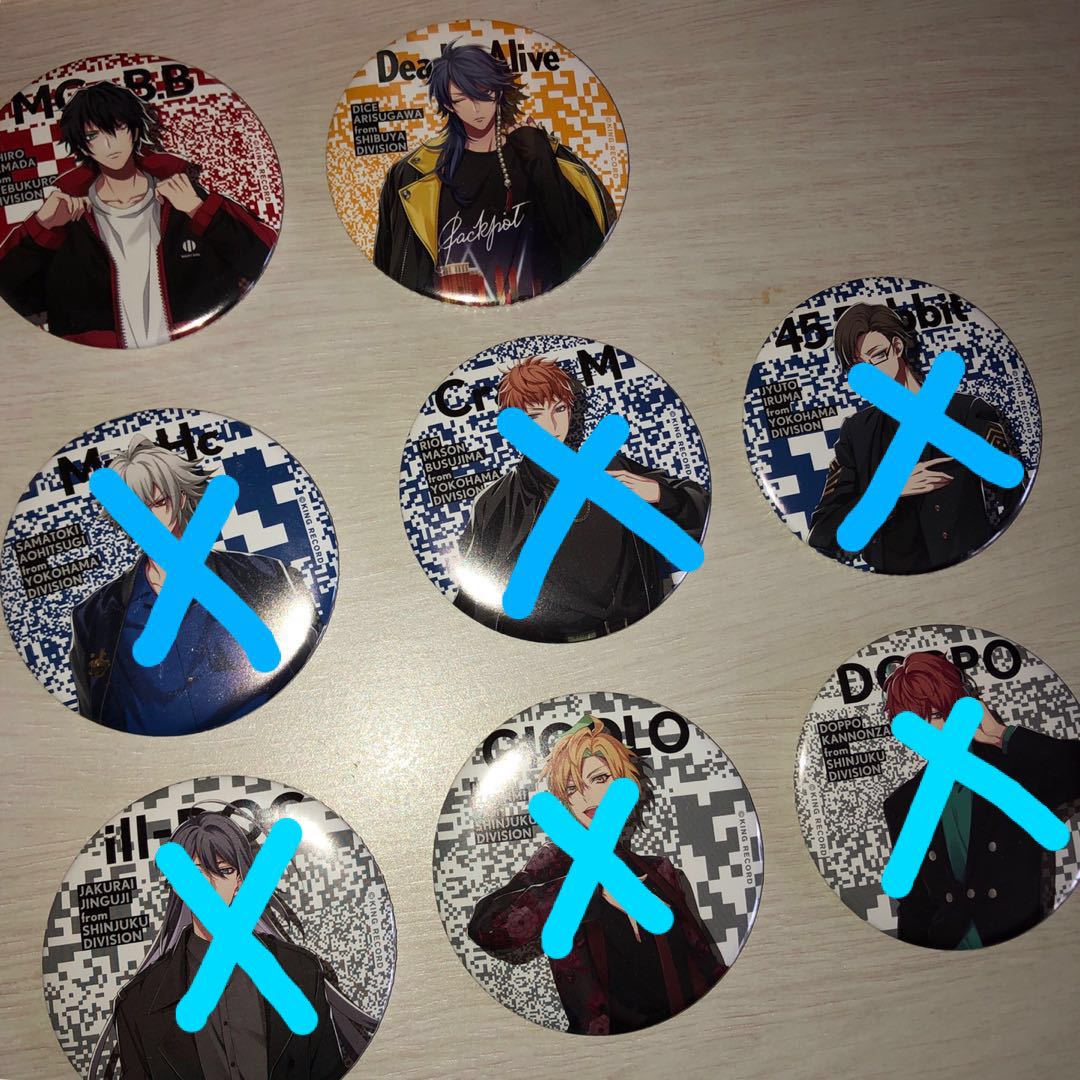 Hypnosis Mic Merch, Hobbies & Toys, Memorabilia & Collectibles, Fan ...