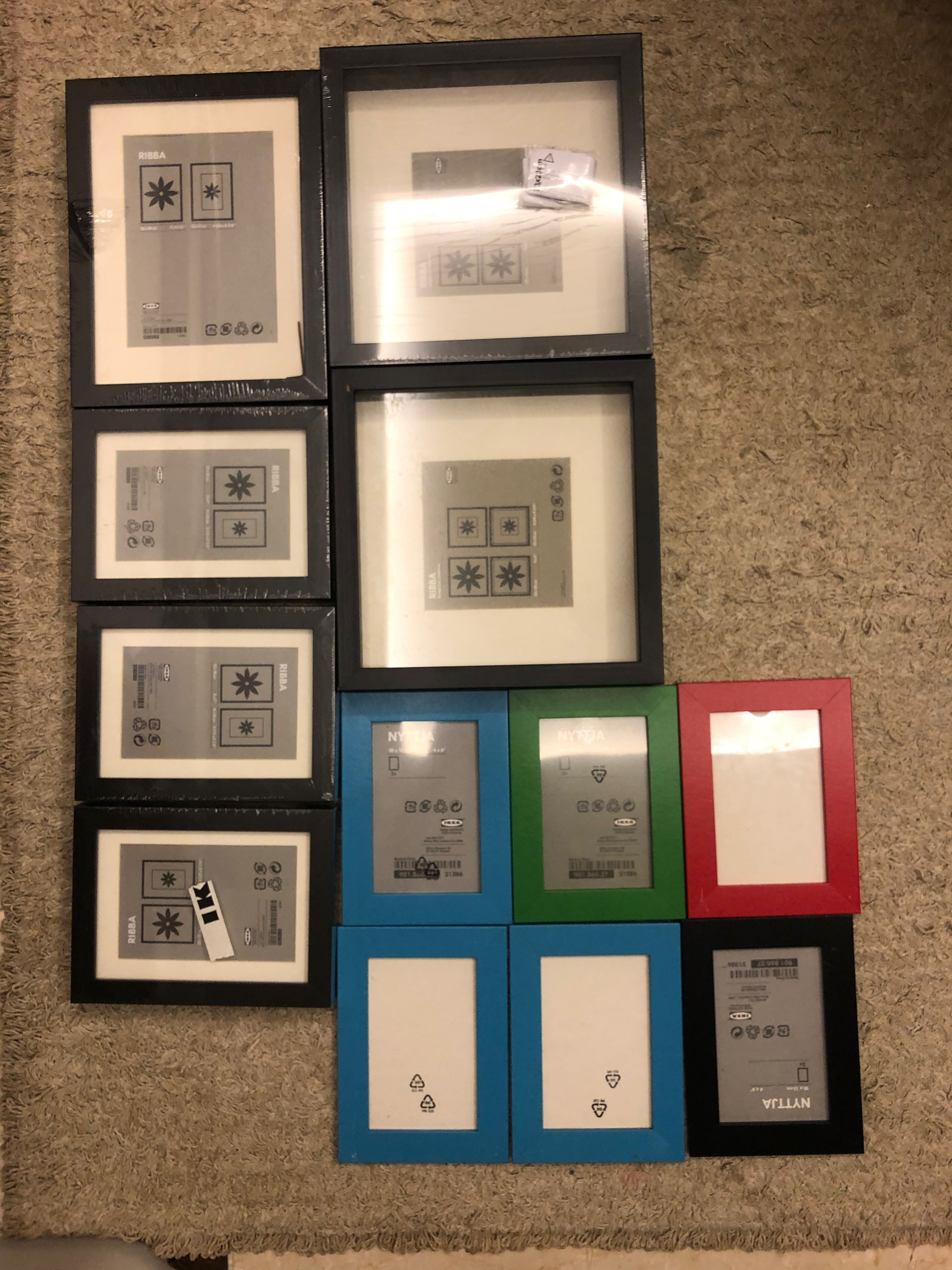 IKEA photo frames, Furniture & Home Living, Home Decor, Frames ...