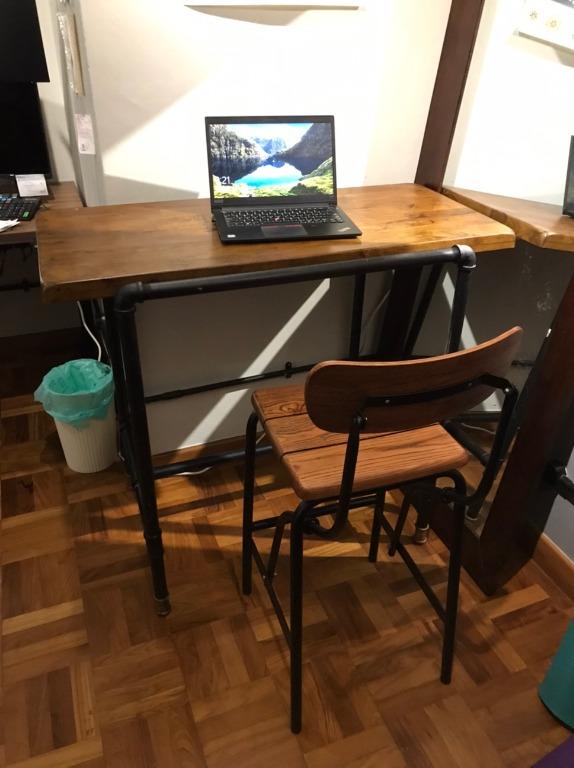 Custom Made Study Table, Furniture & Home Living, Furniture, Tables ...