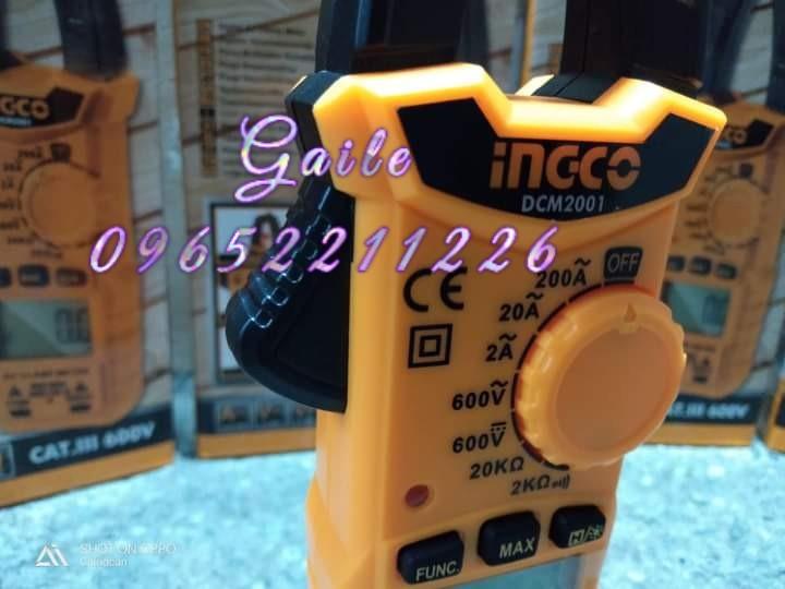 INGCO Digital AC Clamp Meter - DCM2001, Commercial & Industrial ...