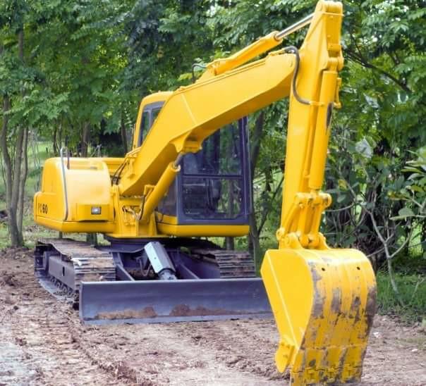 Komatsu PC60 Backhoe PC 60 Back Hoe Excavator, Commercial & Industrial ...