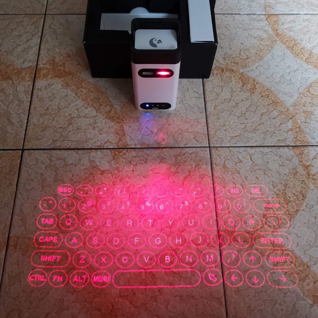 Laser Projection Keyboard, Computers & Tech, Parts & Accessories, Other ...