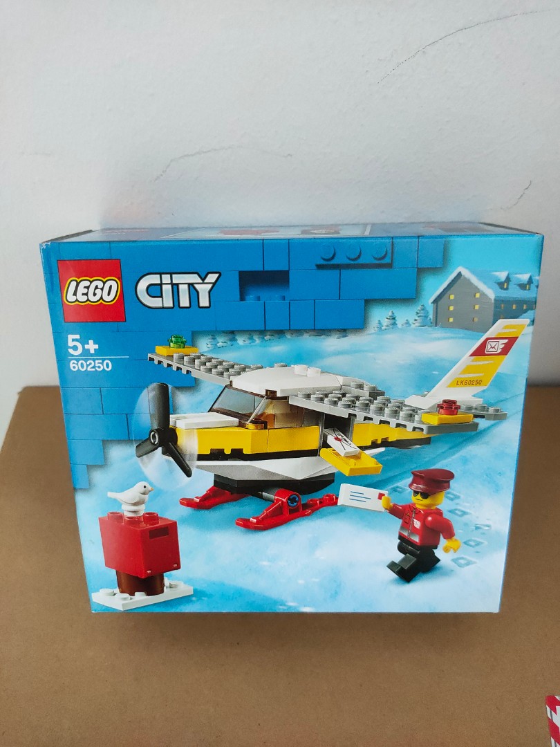 Lego 60250 city mail plane postman, Toys & Games, Bricks & Figurines on ...
