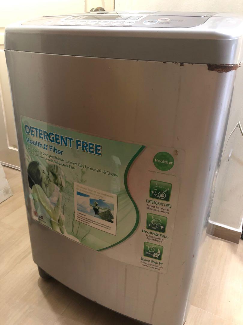 LG 9.5kg Top Load Washing Machine, TV & Home Appliances, Washing ...