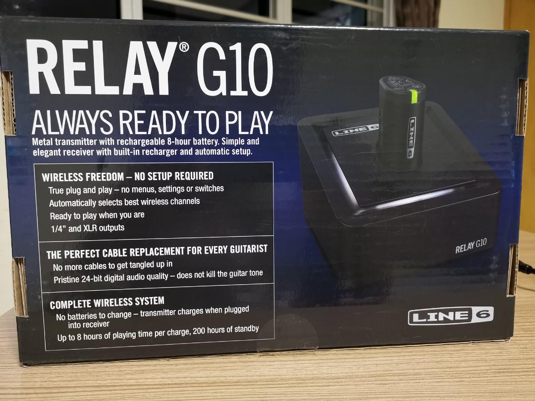 Line 6 Wireless Guitar Relay G10Tii, Hobbies & Toys, Music & Media ...