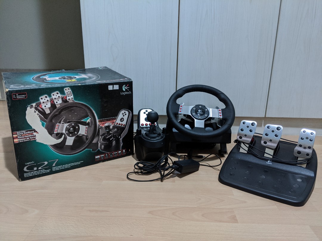 Logitech Racing Wheel G27, Video Gaming, Gaming Accessories ...