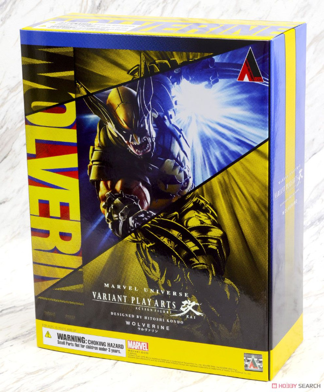 Marvel Universe Variant Play Arts Kai Wolverine, Hobbies & Toys, Toys ...