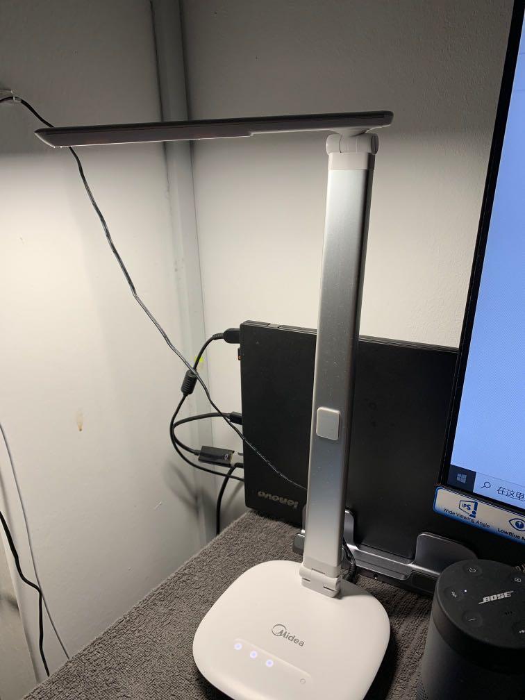 Midea table led lamp, Furniture & Home Living, Lighting & Fans ...