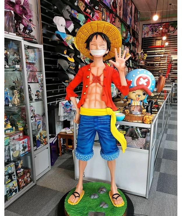 A Real Life Size Figure Character Mascot Of Monkey Luffy, A, 53% OFF