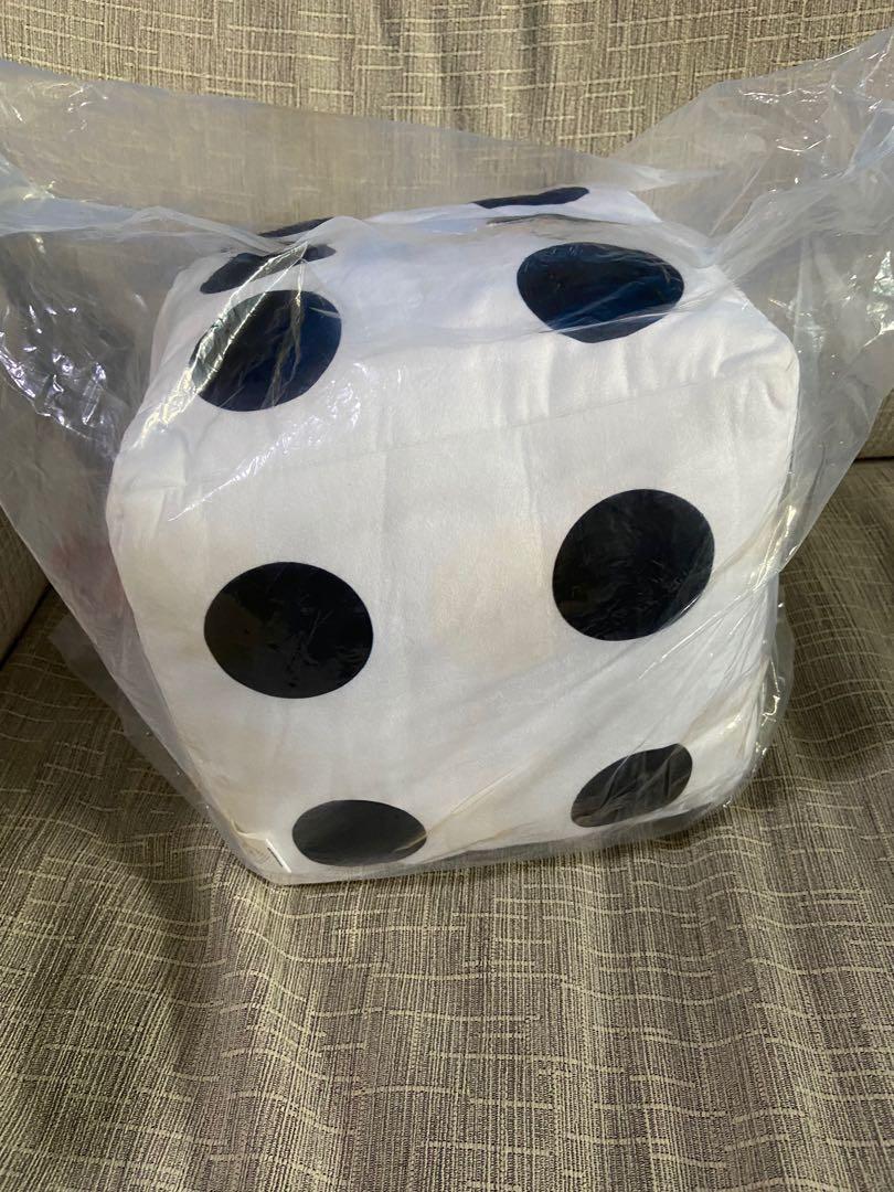 Monopoly dice cube cushion, Hobbies & Toys, Toys & Games on Carousell
