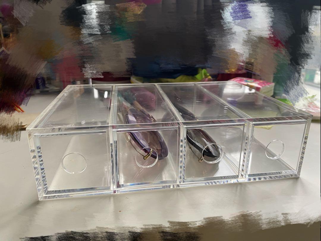 Muji Acrylic Box, Furniture & Home Living, Home Improvement ...