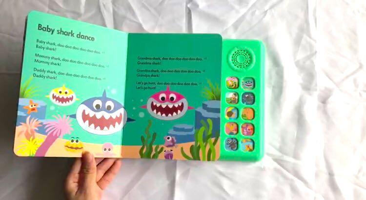 NEW! Baby Shark Song Book with 10 DIFFERENT SONGS! Baby shark Itsy ...