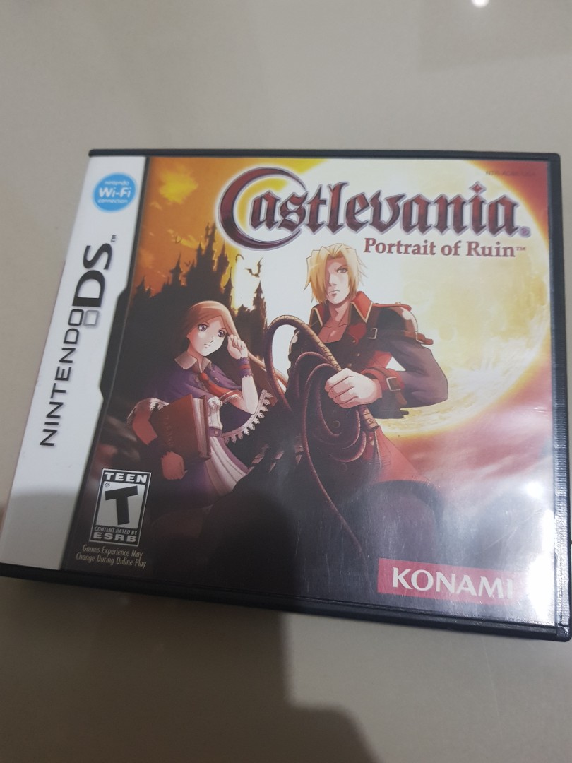 Nintendo DS castlevania portrait of ruin RARE, Video Gaming, Video ...