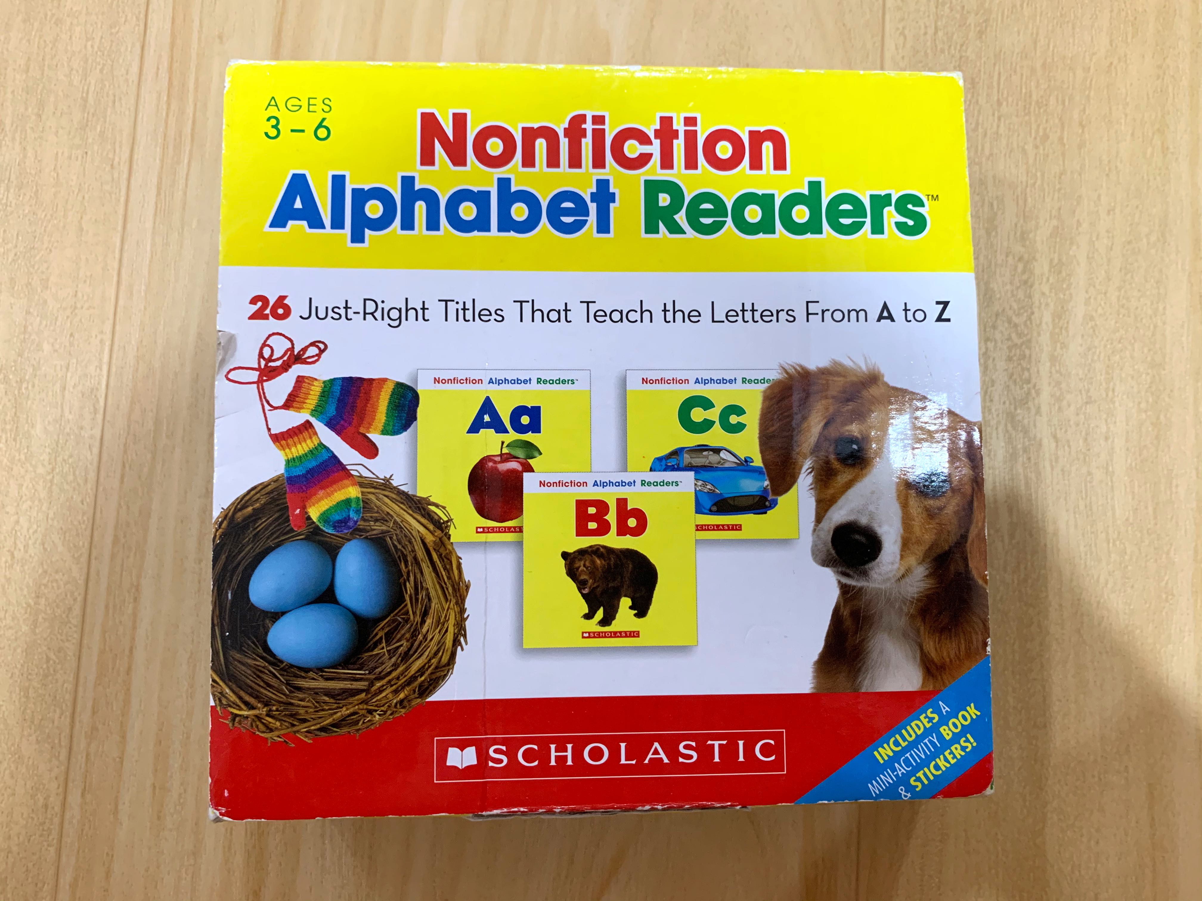 Non fiction alphabet readers, Hobbies & Toys, Books & Magazines ...