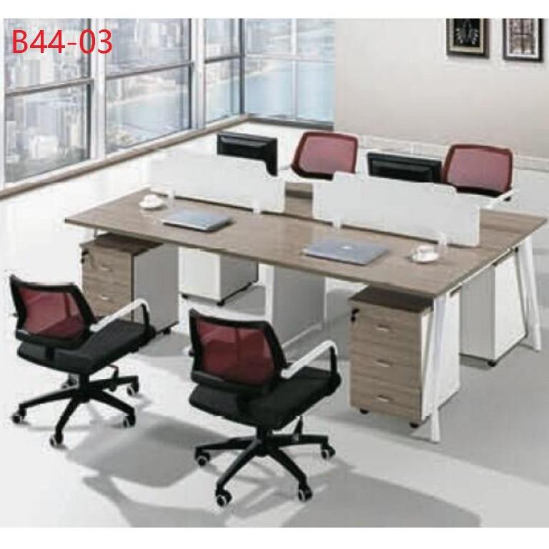 Office/Computer Table with Partition/ Workstation 08 System Furniture ...