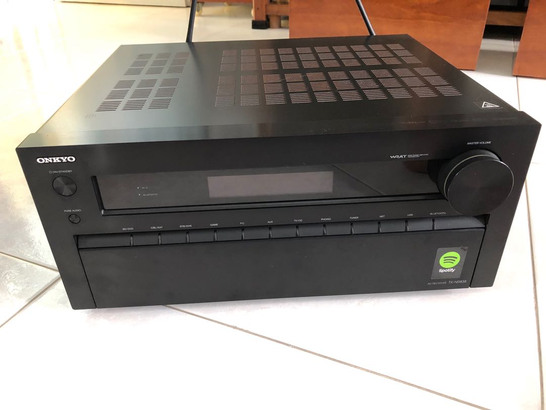 ONKYO home theatre AV receiver TX-NR838, Audio, Soundbars, Speakers ...