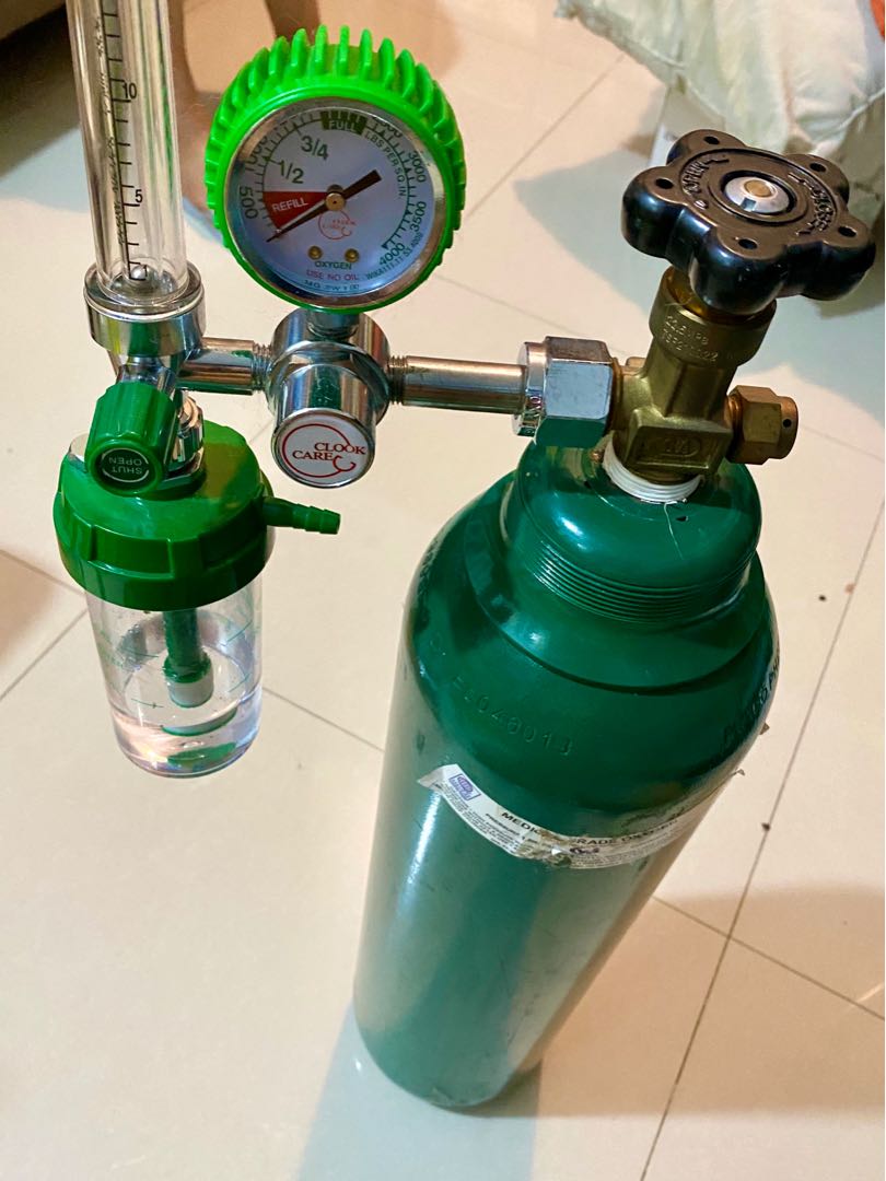 Oxygen tank 10 lbs with regulator (equipment only), Everything Else ...