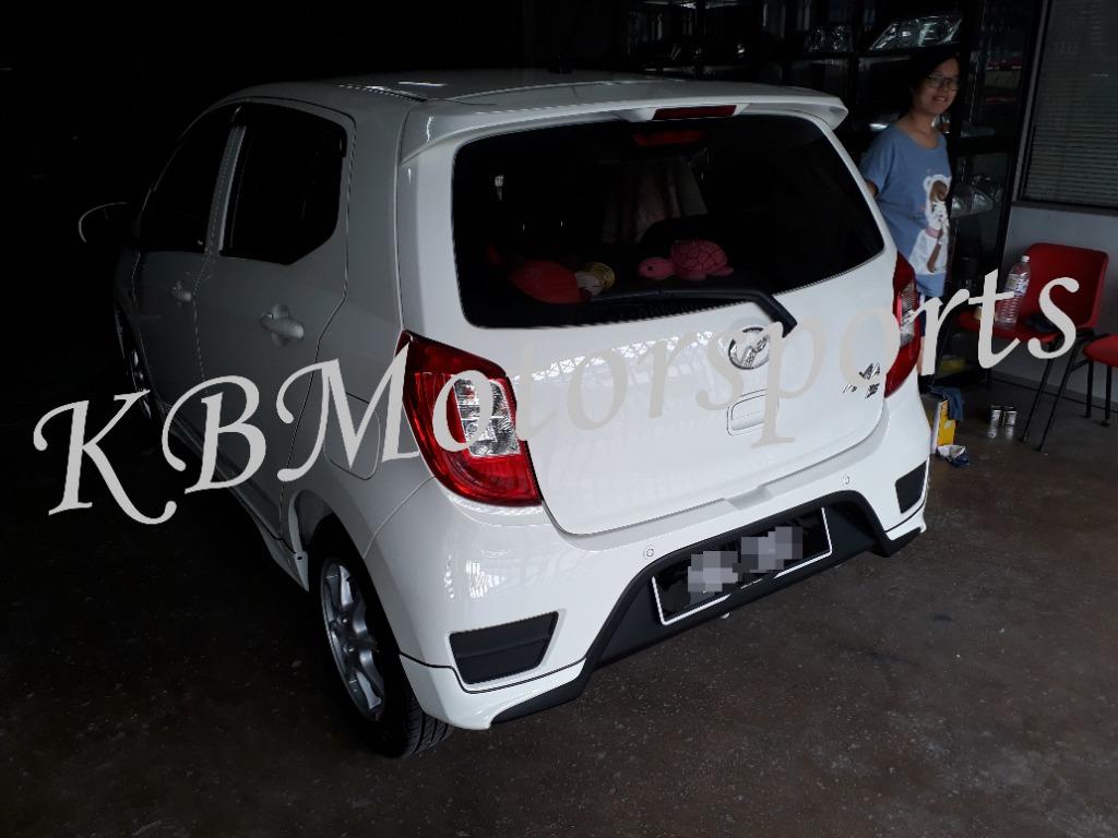 Perodua Axia 2020 gear up Bodykits with spray color, Auto Accessories ...