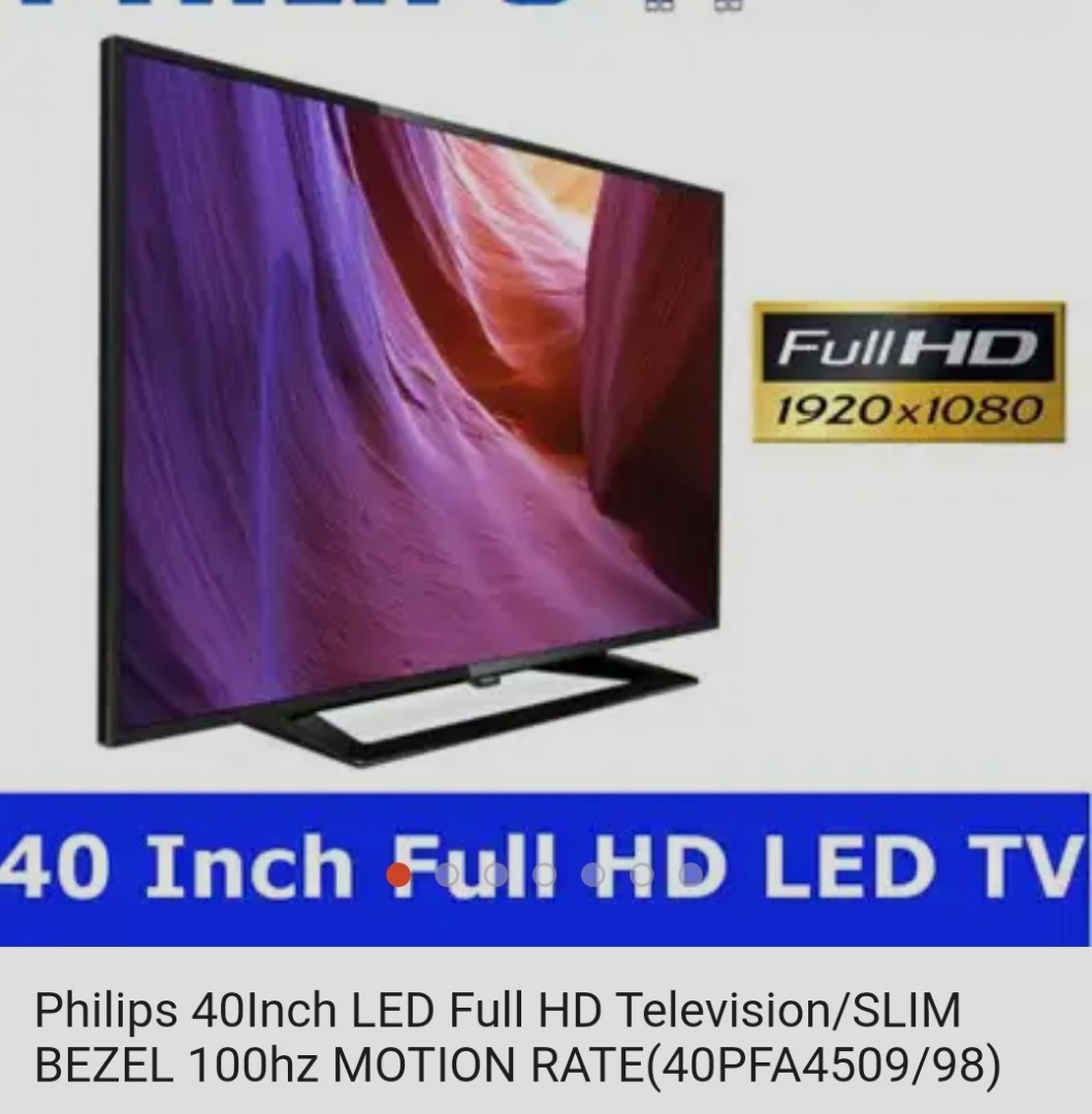 Philips 40 Inch LED Full HD SLIM BEZEL, TV & Home Appliances, TV ...