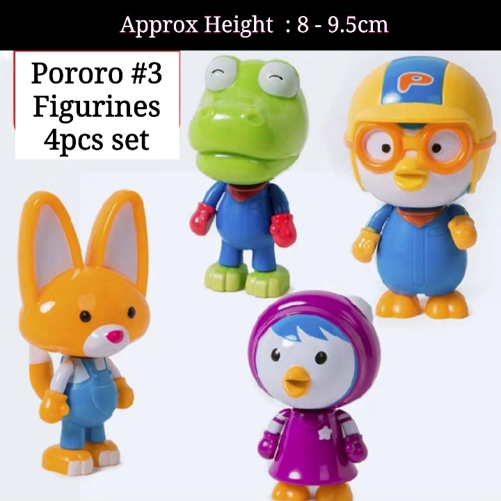 Pororo #3 Figurines Cake Topper, Hobbies & Toys, Toys & Games on Carousell