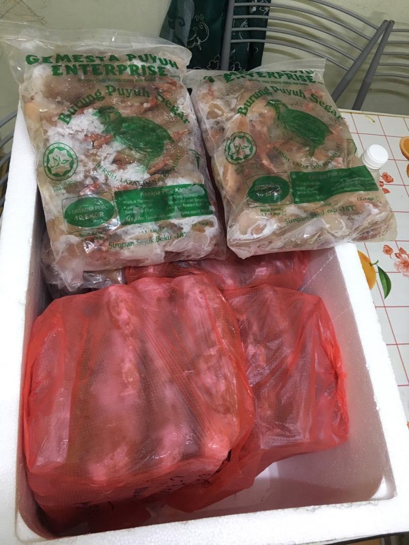 PUYUH FROZEN, Food & Drinks, Chilled & Frozen Food on Carousell