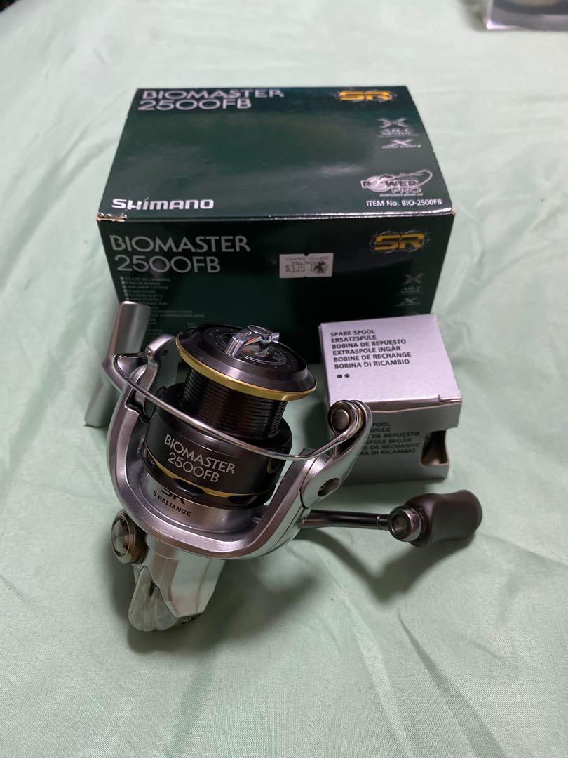 Shimano Biomaster 2500FB with Spare Spool, Sports Equipment, Fishing on ...