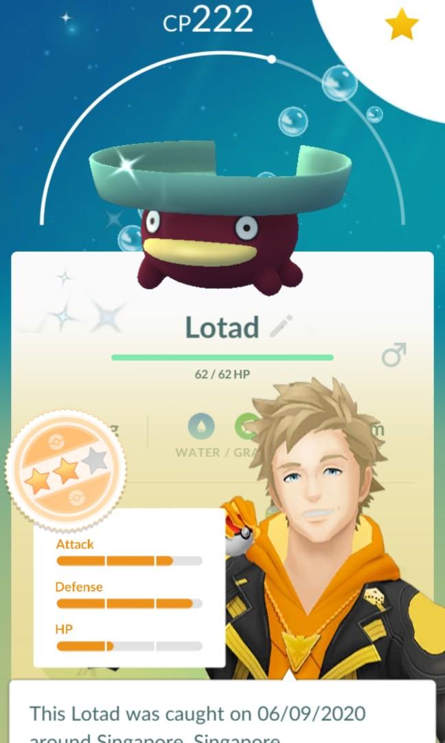 Shiny Lotad pokemon go, Video Gaming, Gaming Accessories, Game Gift ...