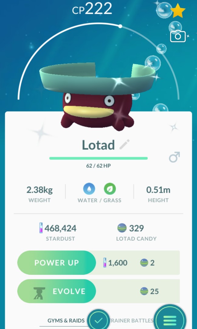 Shiny Lotad pokemon go, Video Gaming, Gaming Accessories, Game Gift ...