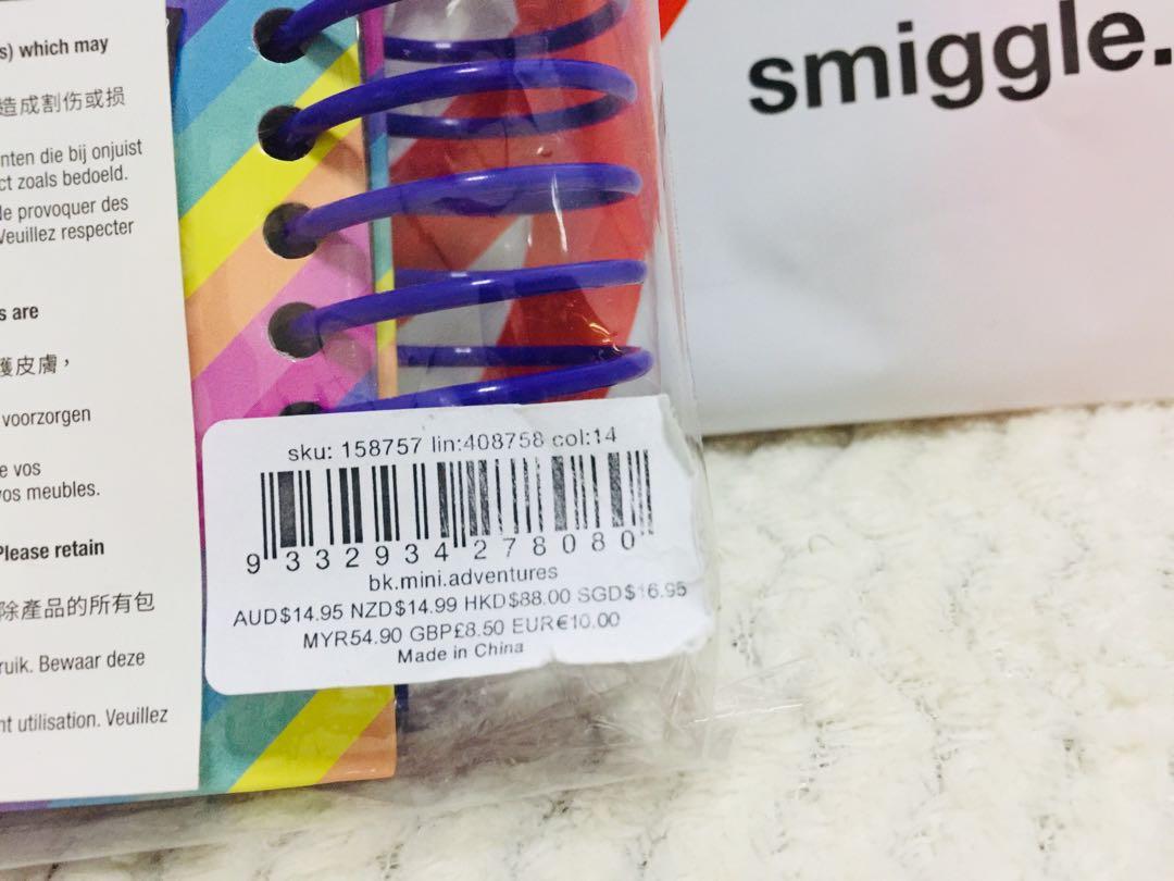 Smiggle Mini Adventure Book w/freebies, Hobbies & Toys, Stationary ...