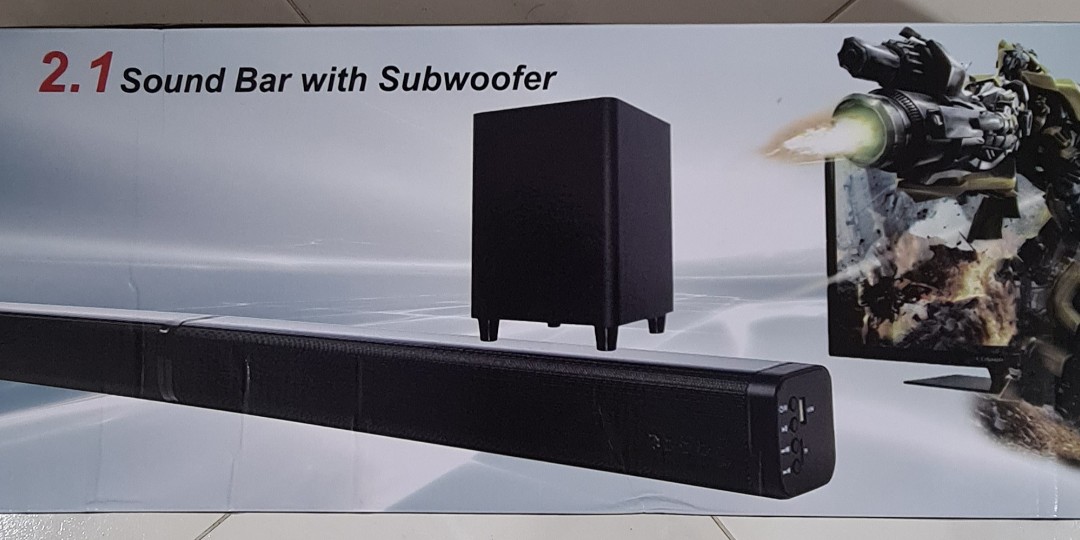 Sound Bar with Sub Woofer, Audio, Soundbars, Speakers & Amplifiers on ...