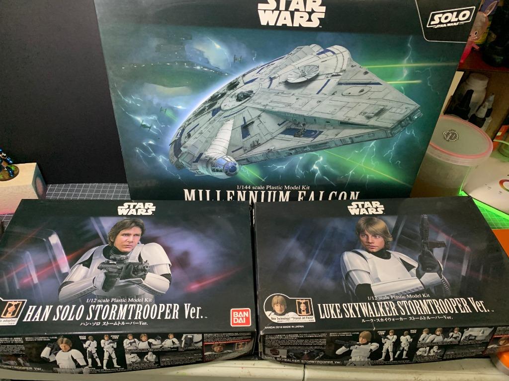 Star Wars Model kit Lots Hasbro Bandai Skywalker, Hobbies & Toys, Toys ...