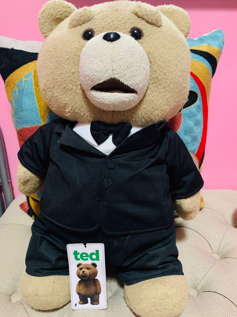 Ted in Formal attire Large plush, Hobbies & Toys, Toys & Games on Carousell