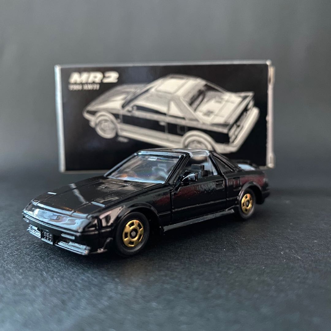 Tomica MR2 Toyota Museum black, Hobbies & Toys, Toys & Games on Carousell