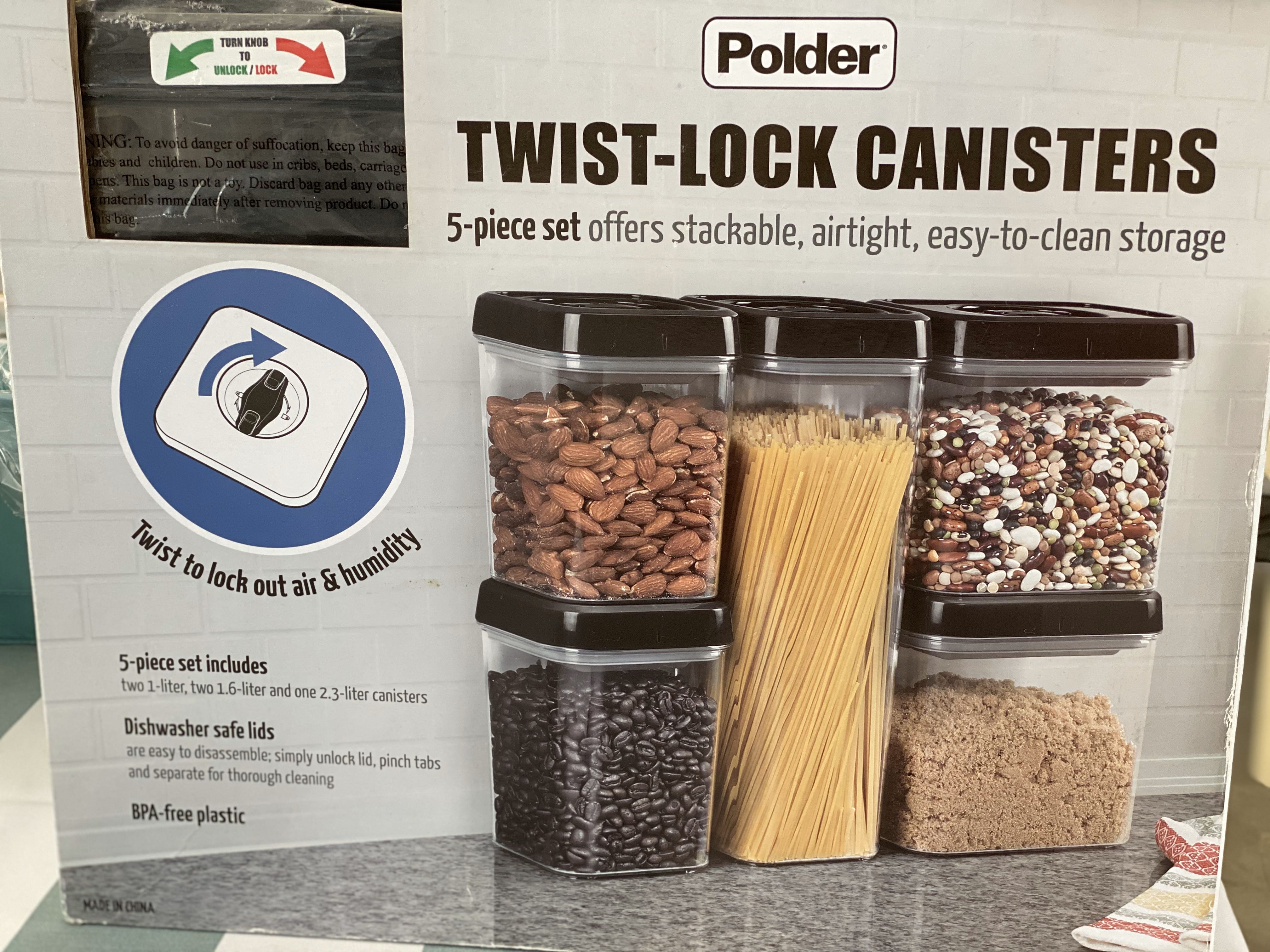 Twist-Lock Canisters, TV & Home Appliances, Kitchen Appliances, Other ...
