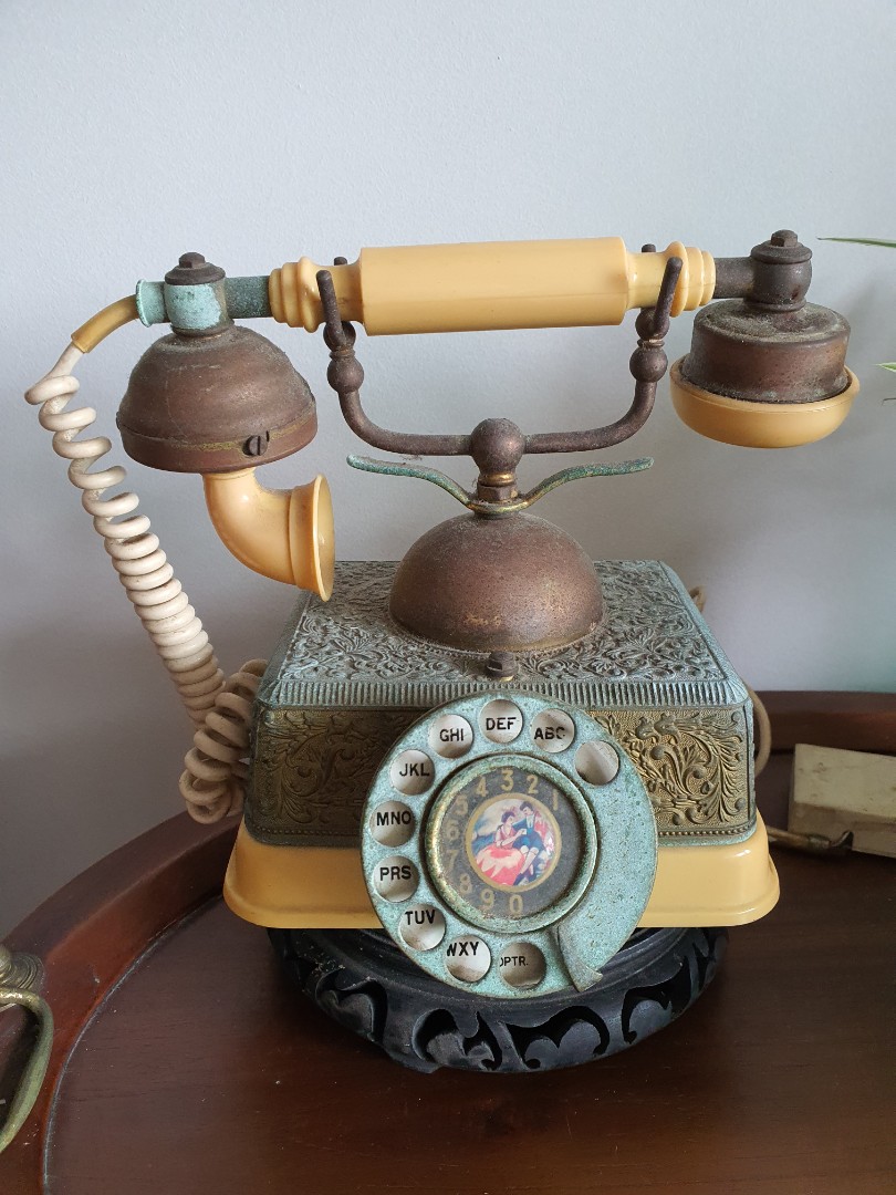 Vintage Victorian Phone, Hobbies & Toys, Memorabilia & Collectibles ...