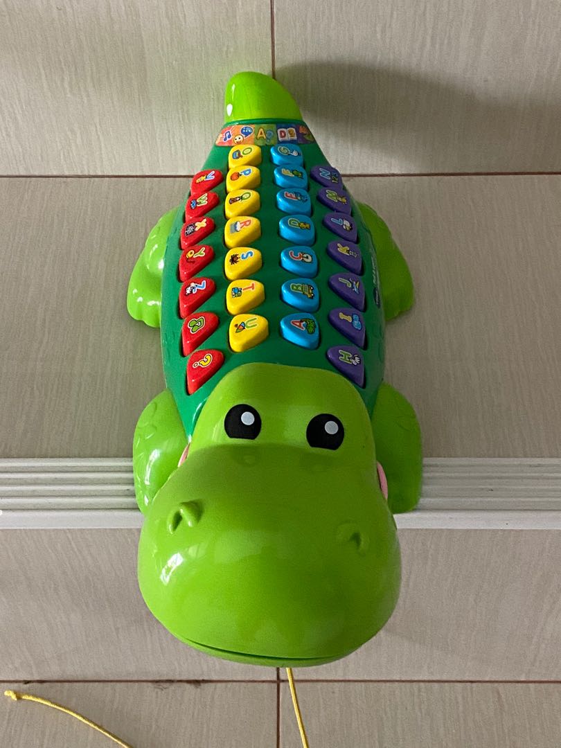 Vtech alphabet alligator, Babies & Kids, Infant Playtime on Carousell