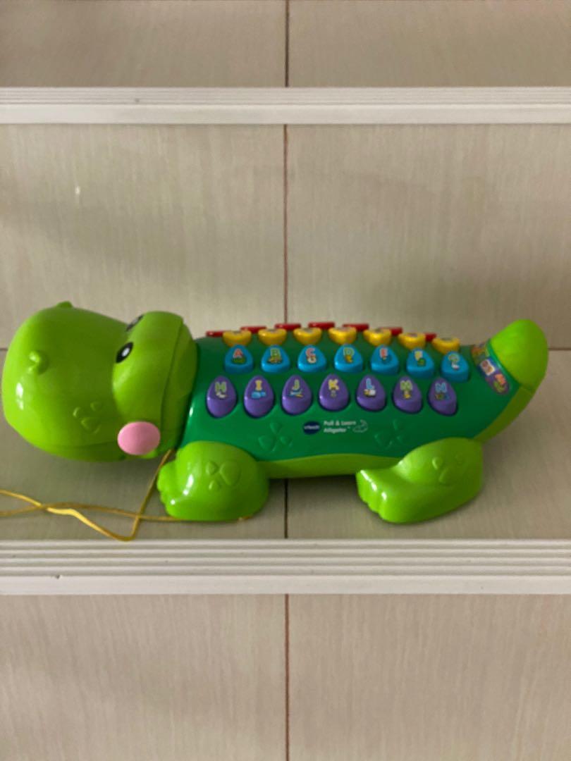 Vtech alphabet alligator, Babies & Kids, Infant Playtime on Carousell