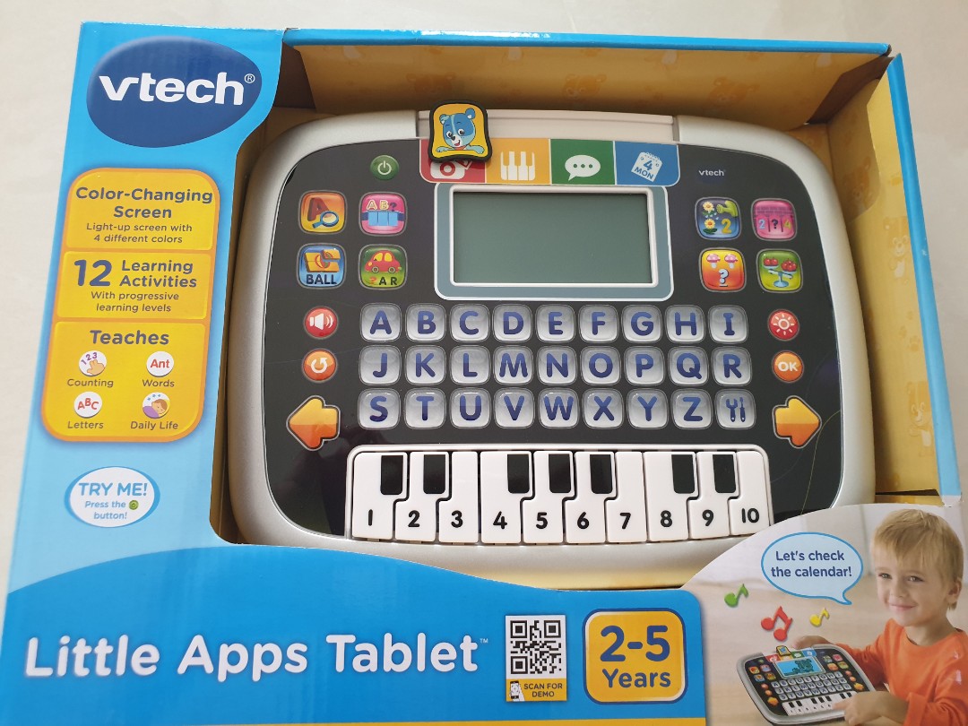 VTECH Little Apps Tablet, Babies & Kids, Toys & Walkers on Carousell