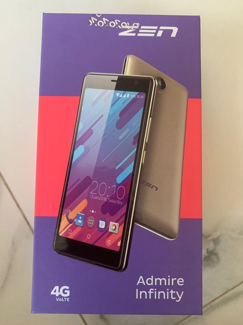 Zen Admire Infinity Handphone, Mobile Phones & Gadgets, Mobile & Gadget ...