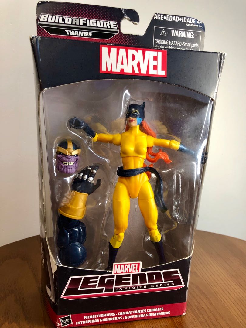 #新 #Hellcat #Marvel Legends Infinite Series # buildafigure Thanos # ...