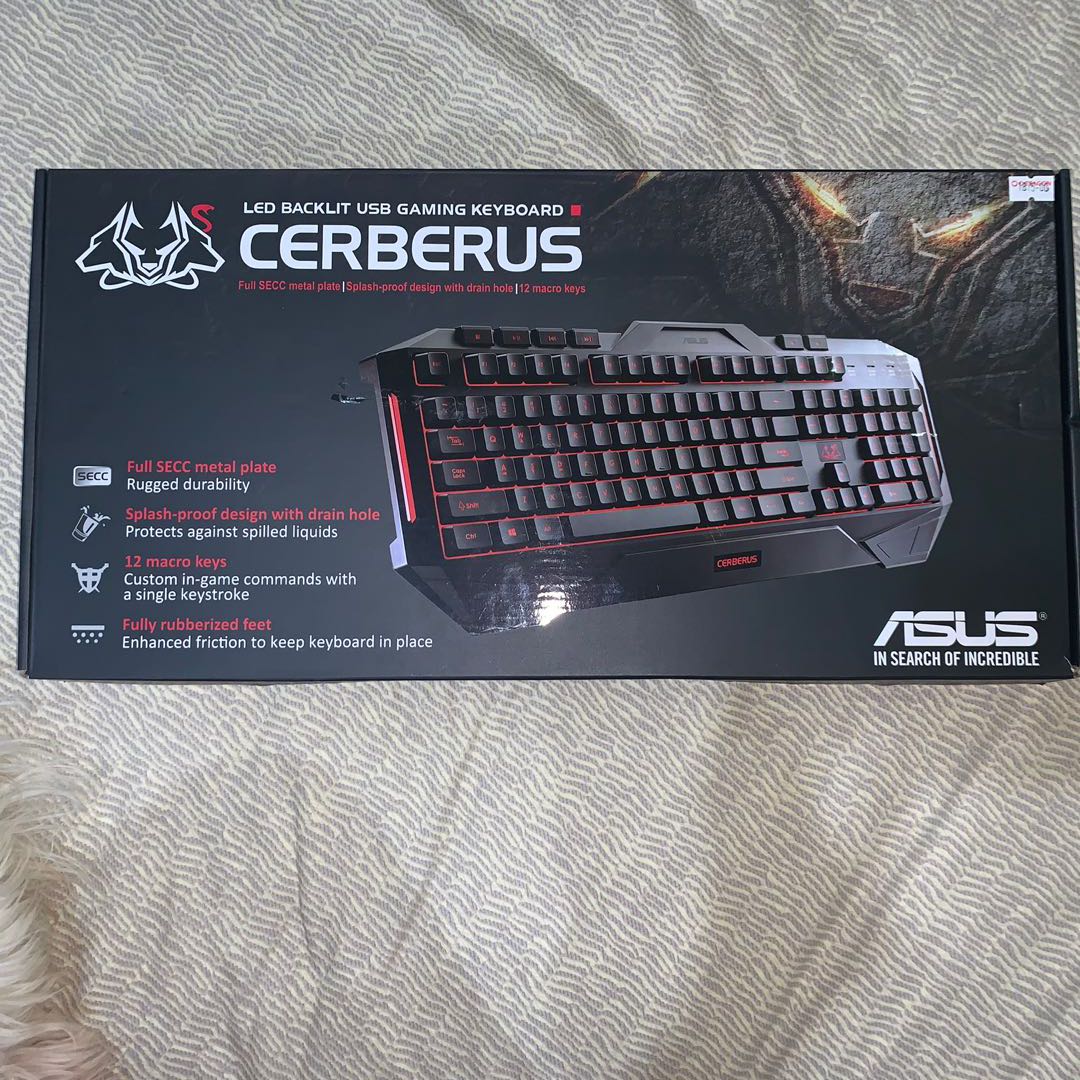Asus Cerberus Gaming Keyboard, Computers & Tech, Parts & Accessories ...