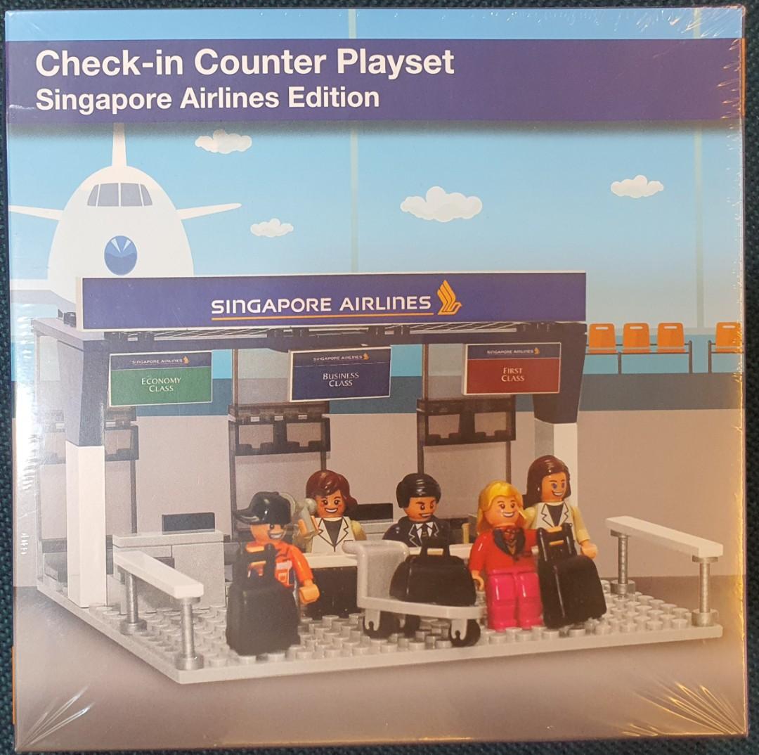 Check-in Counter Playset - Singapore Airline Edition, Hobbies & Toys ...
