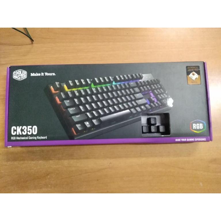 Cooler Master CK350 Mechanical Keyboard Red Switch Lubed, Computers ...