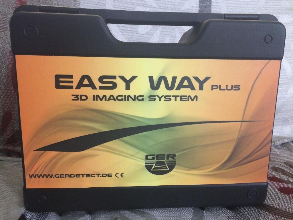 EASY WAY Plus Device 3D Imaging System Ground Scanner Gold and Metal ...